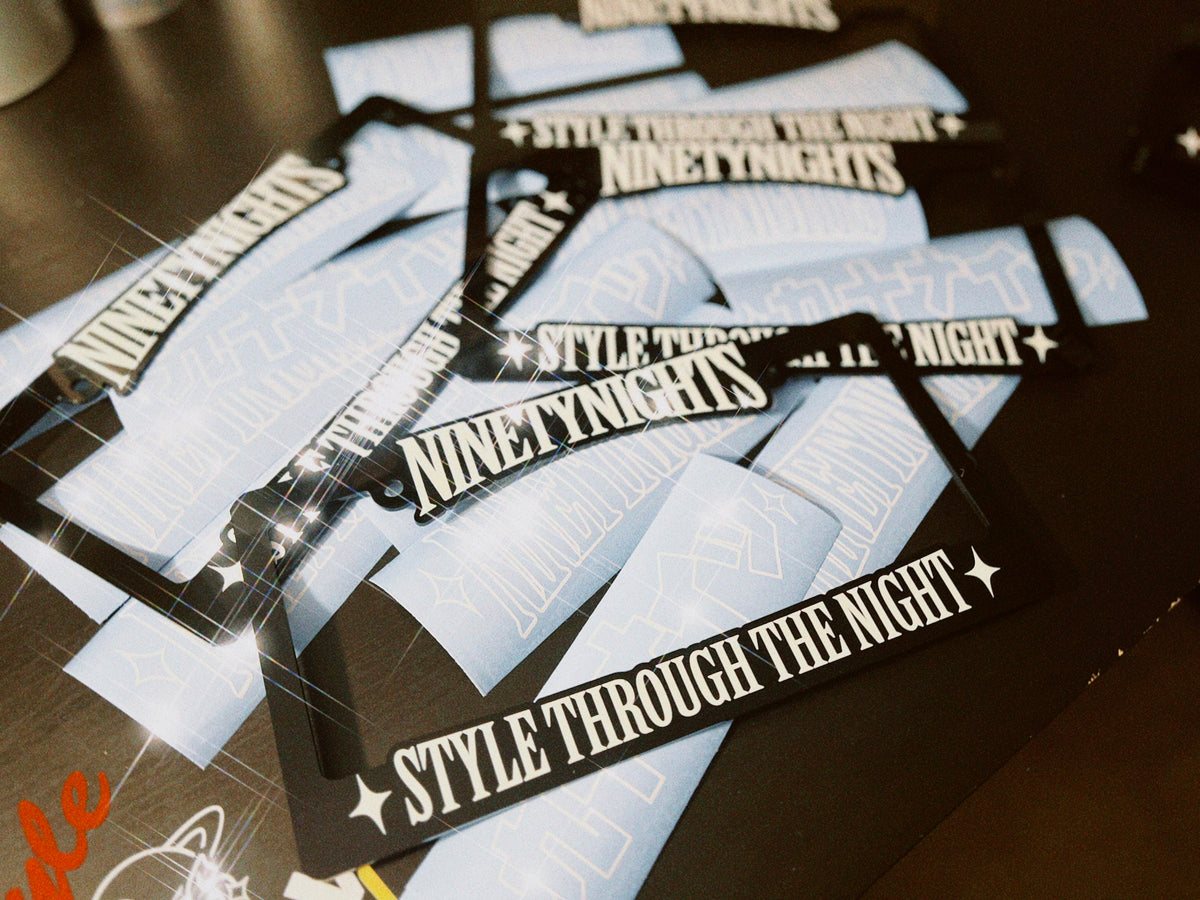 STYLE THROUGH THE NIGHT PLATE FRAME – NinetyNights